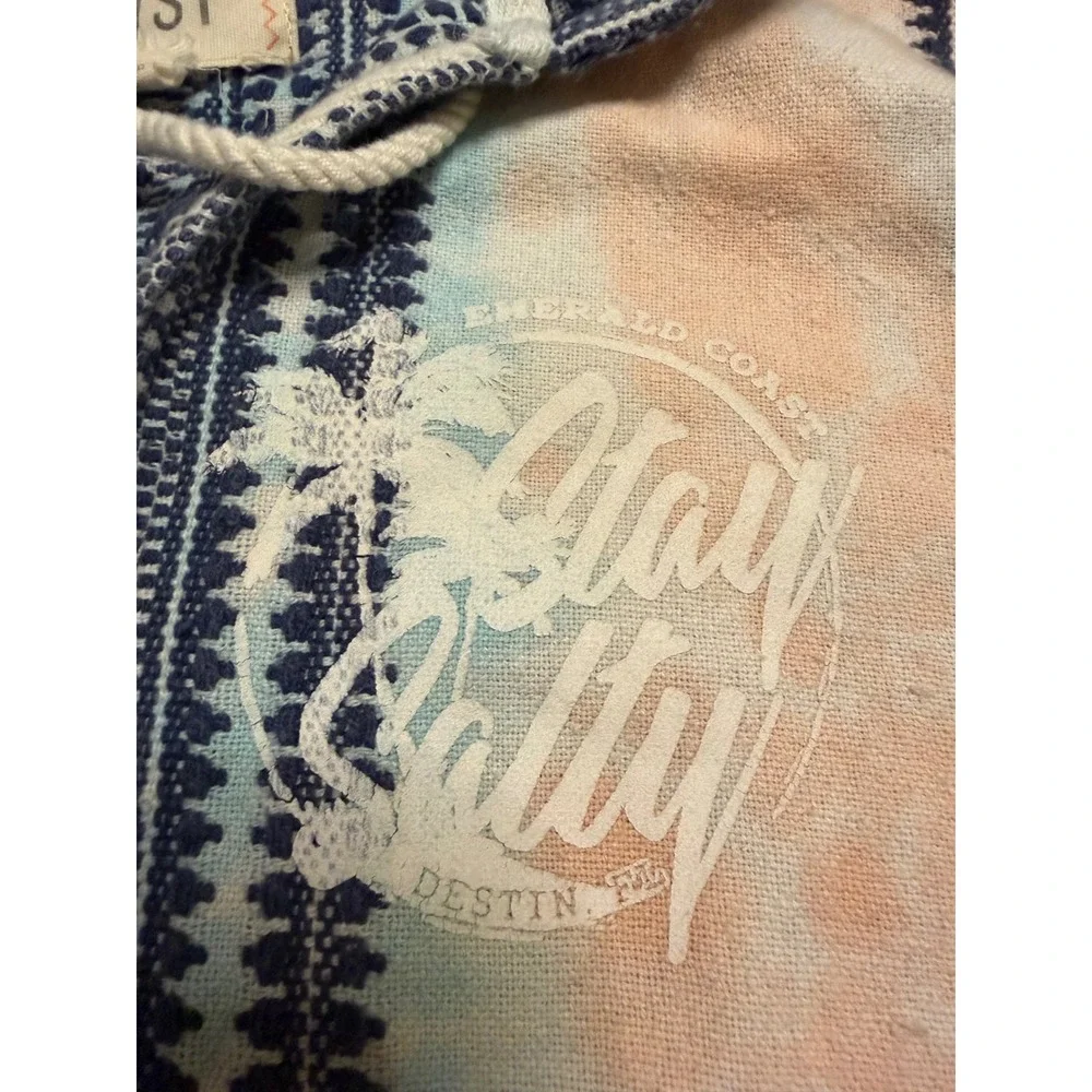 Beach By Exist | Shirts | Beach By Exist Stay Salty Baja Hoodie Tie Dye ...